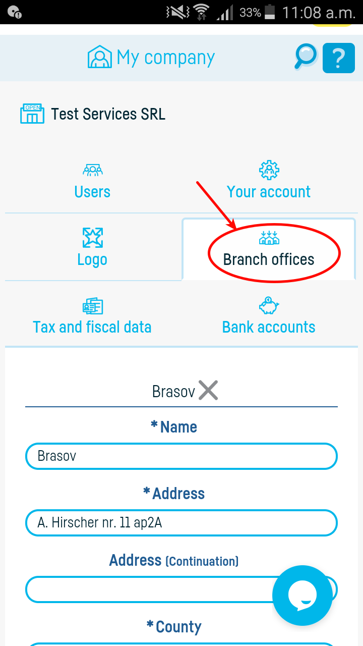 How do I add branch offices?